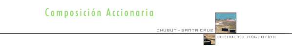 Composición Accionaria::Terminales Marítimas Patagónicas S.A.::
